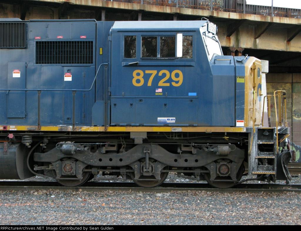 CSXT EMD SD60I 8729